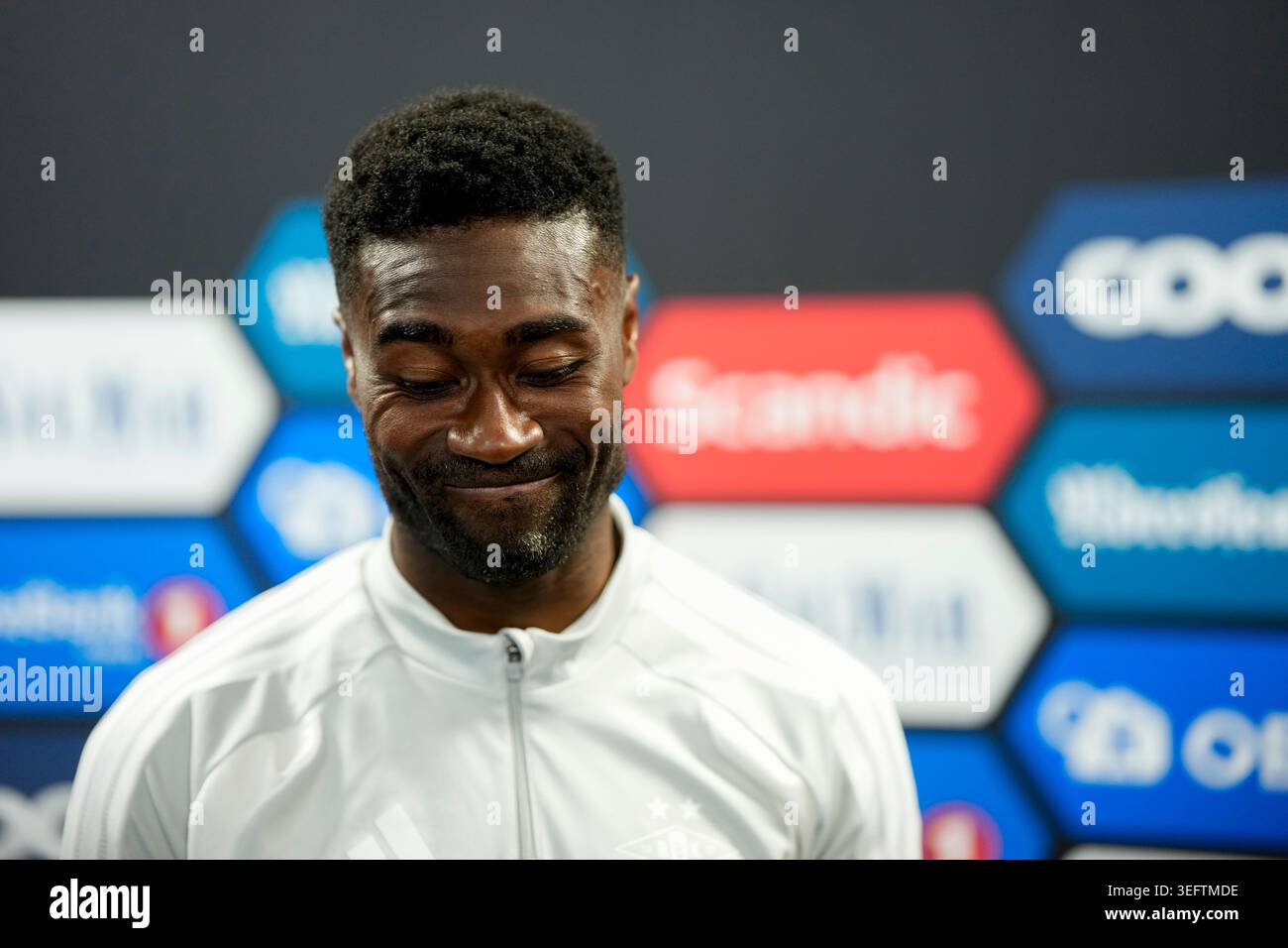 Trondheim 20260516. Rosenborg's coach Alexander Tettey after the elite ...