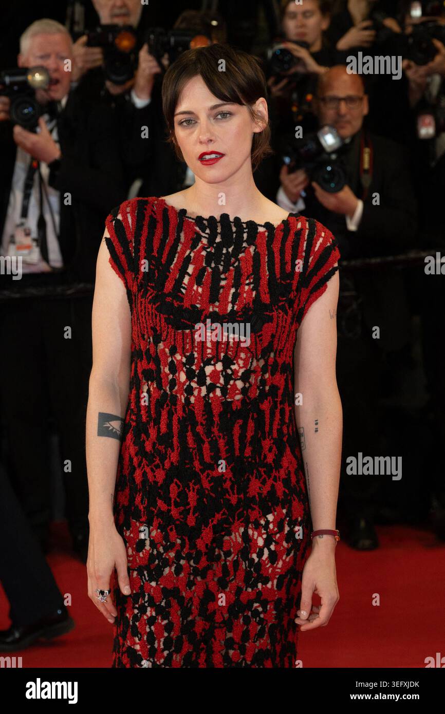 Kristen Stewart attending the Full Phil red carpet during the 79th ...