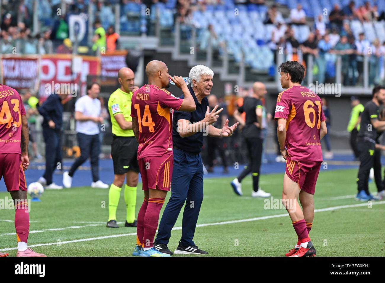 17th May 2026, Stadio Olimpico, Rome, Italy; Serie A Football; Roma ...