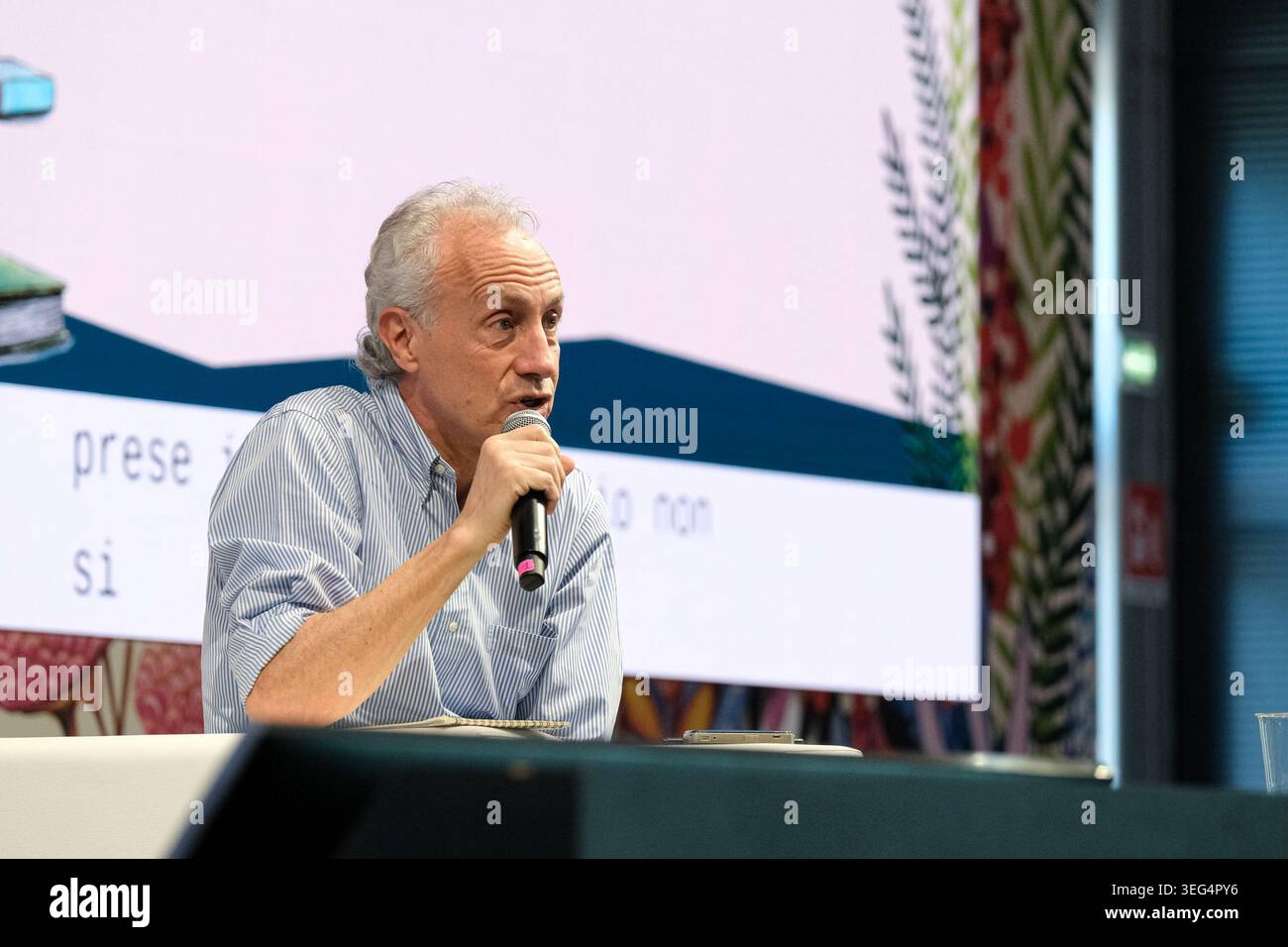 Marco Travaglio during the SalTo 26 - Salone Internazionale del Libro ...