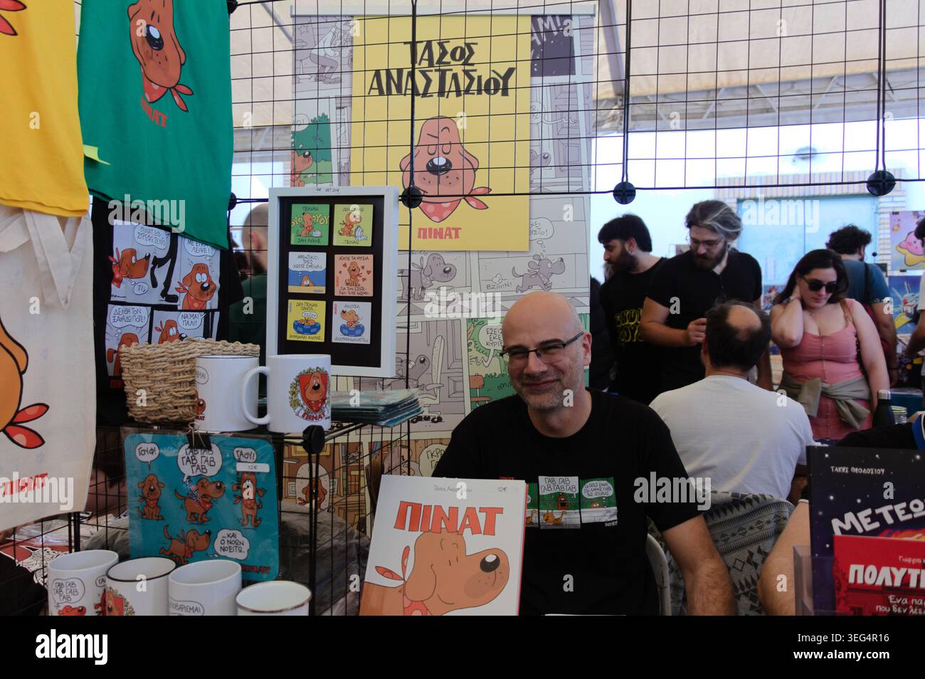 Athens, Greece. 17th May, 2026. Comicdom con Athens 2026: Greek ...