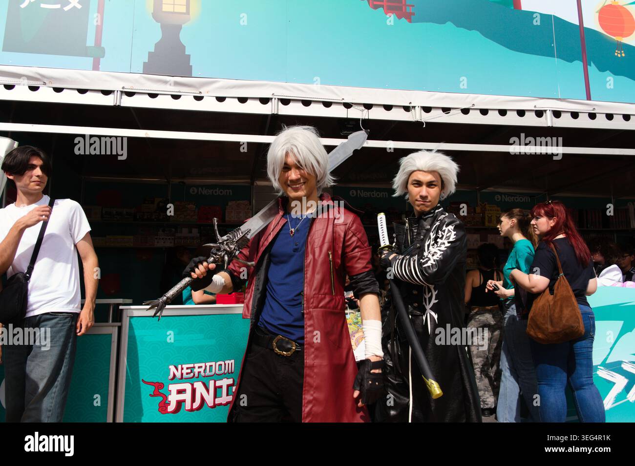 Athens, Greece. 17th May, 2026. Comicdom con Athens 2026: Devil may cry ...