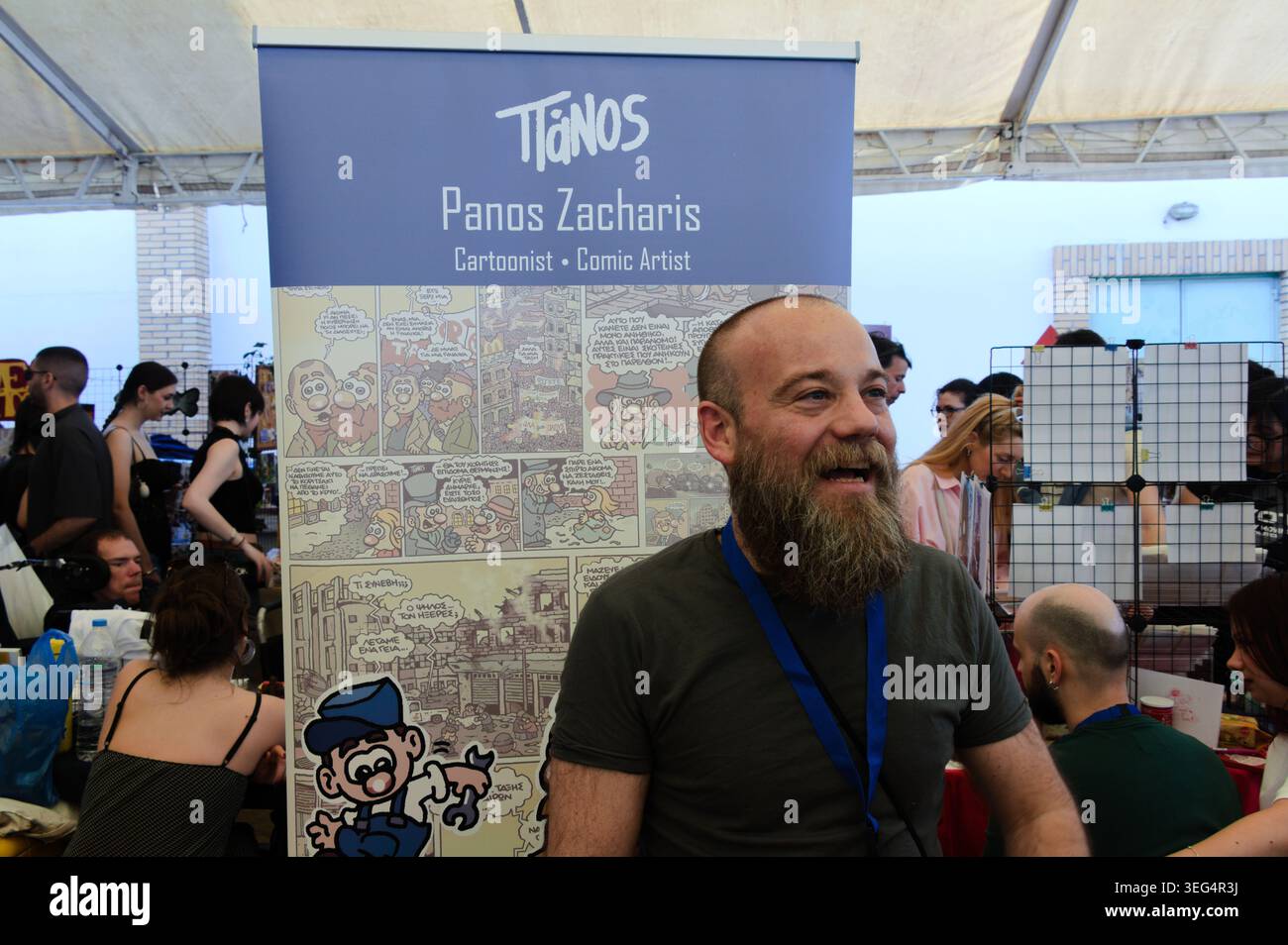 Athens, Greece. 17th May, 2026. Comicdom con Athens 2026: Greek ...
