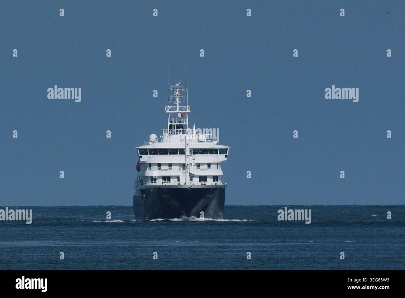 The Mv Hondius Cruise Ship Arrives At The Port Of Rotterdam