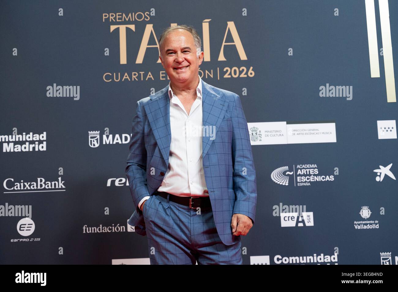 Luis Bermejo during the red carpet of the Talia Awards of the Academy ...