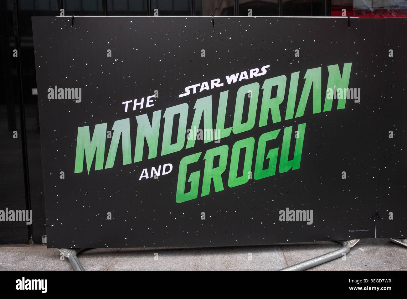 The mandalorian and grogu london hi-res stock photography and images ...
