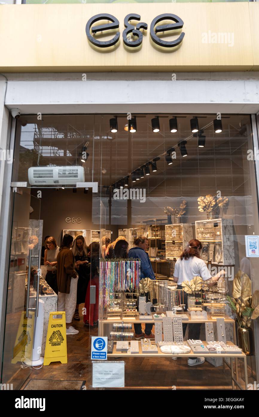 London, United Kingdom, 14 July 2023, Customers browse inside a ...