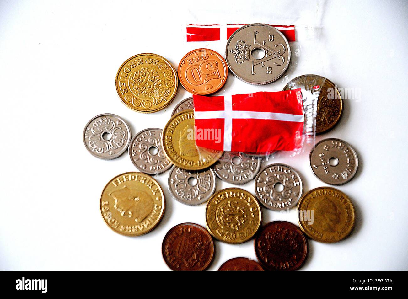 Copenhagen/ Denmark/20 MAY 2026/Danish 200 hunred kroner note or bills ...