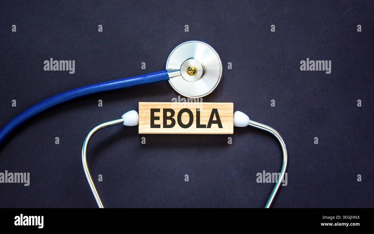 Ebola virus medical words symbol. Concept word Ebola on beautiful ...