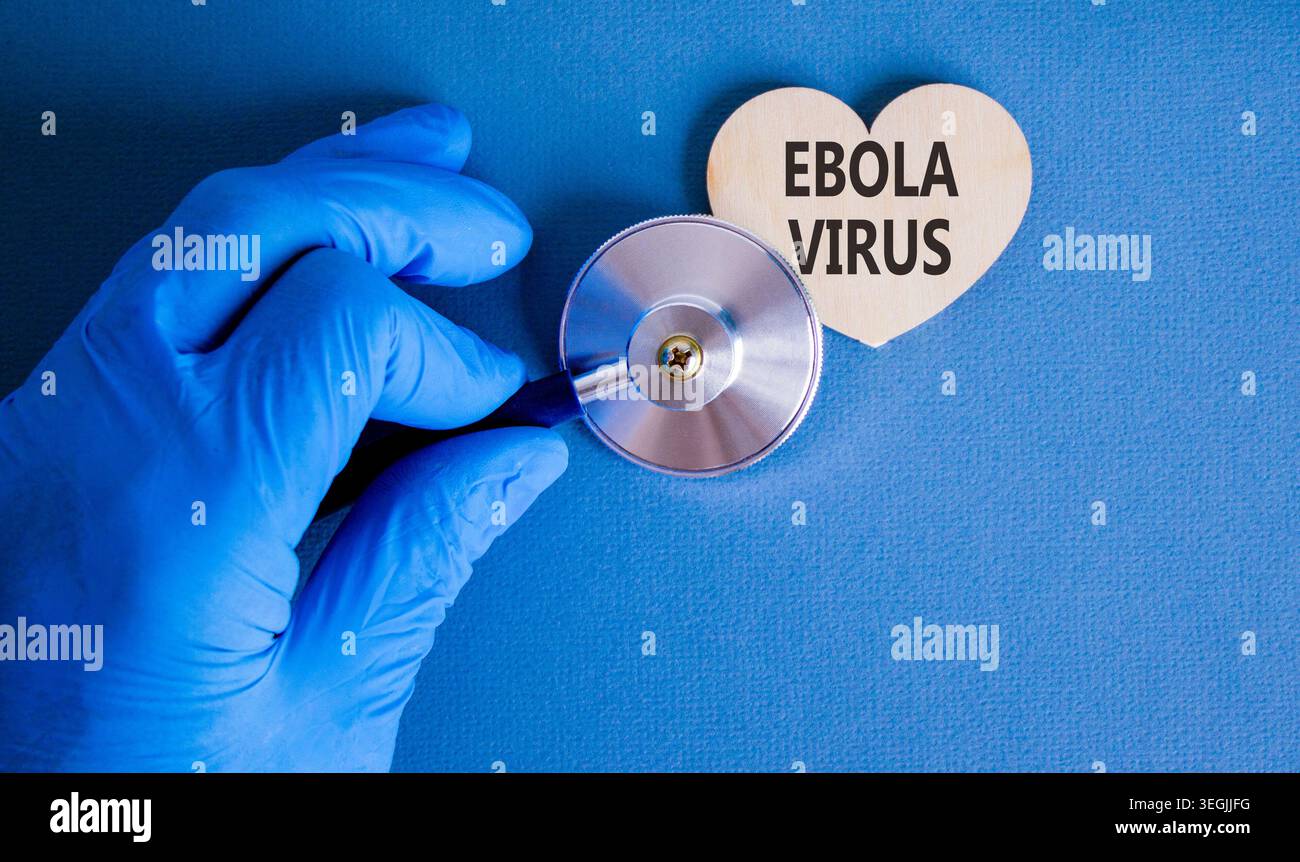 Ebola virus medical words symbol. Concept words Ebola virus on ...