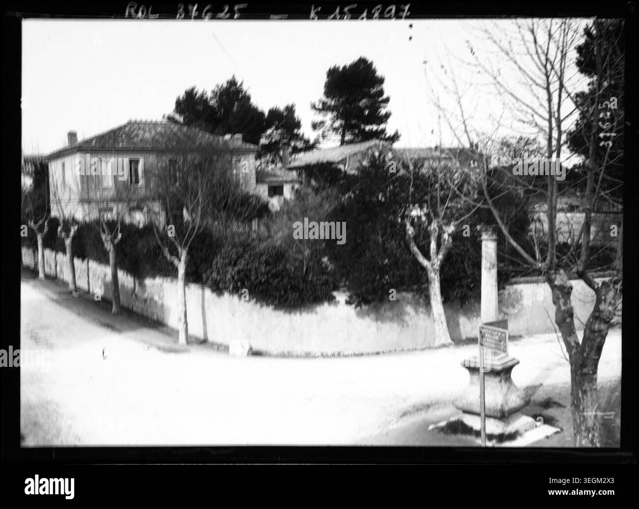 20th century press photograph french heritage site hi-res stock ...