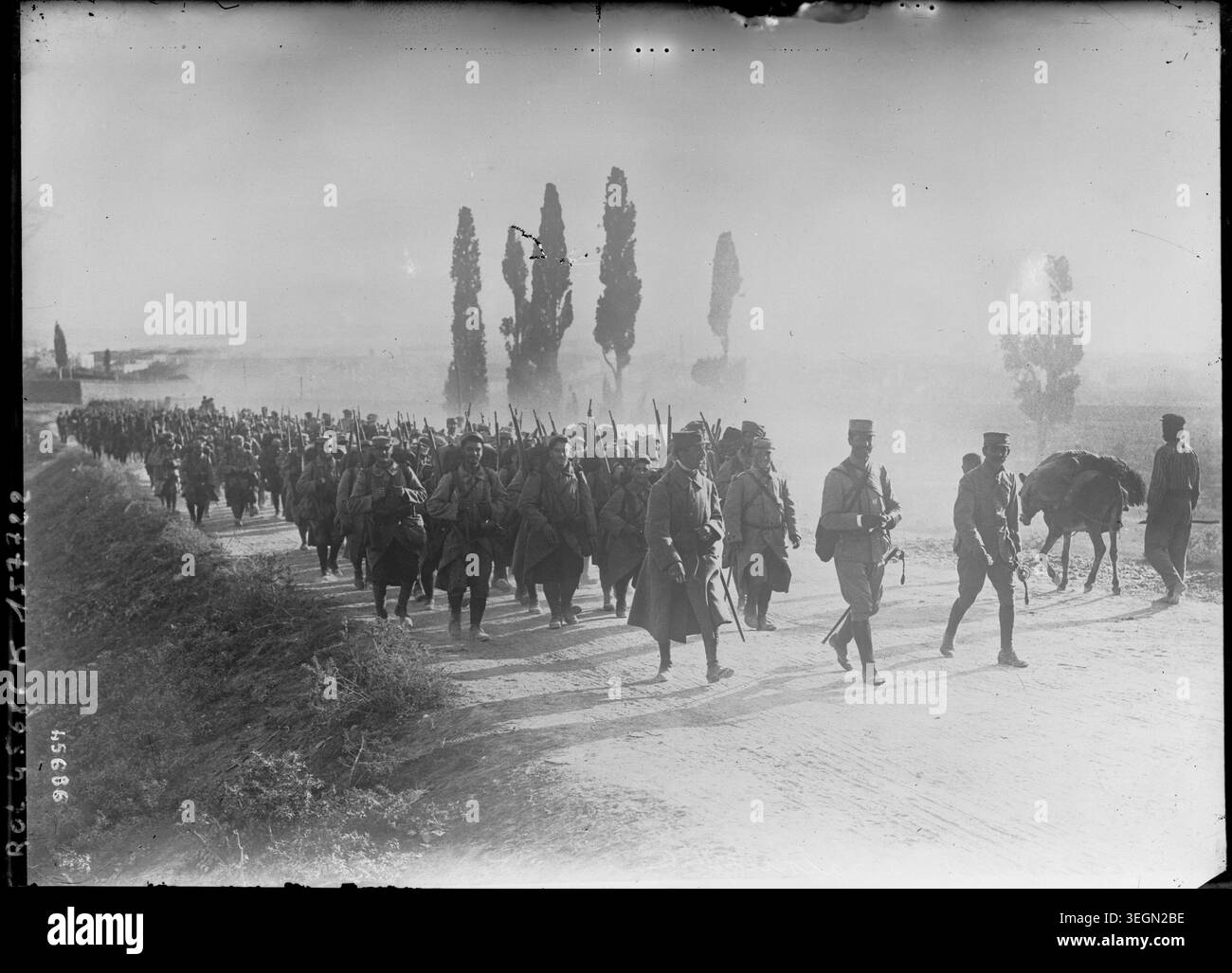 World war i press photograph military movement greece hi-res stock ...