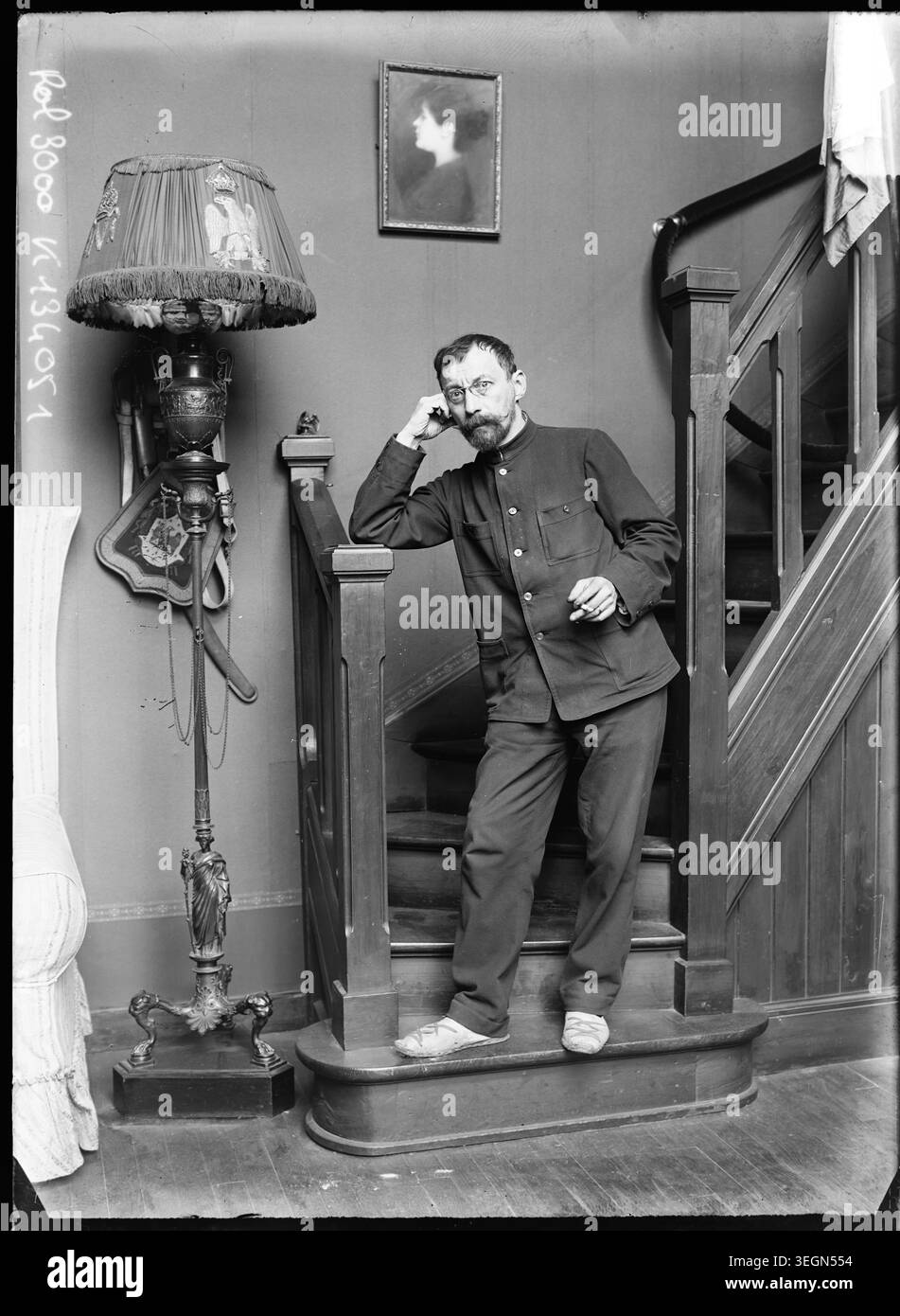 Press portrait of guido sigriste 1908 hi-res stock photography and ...