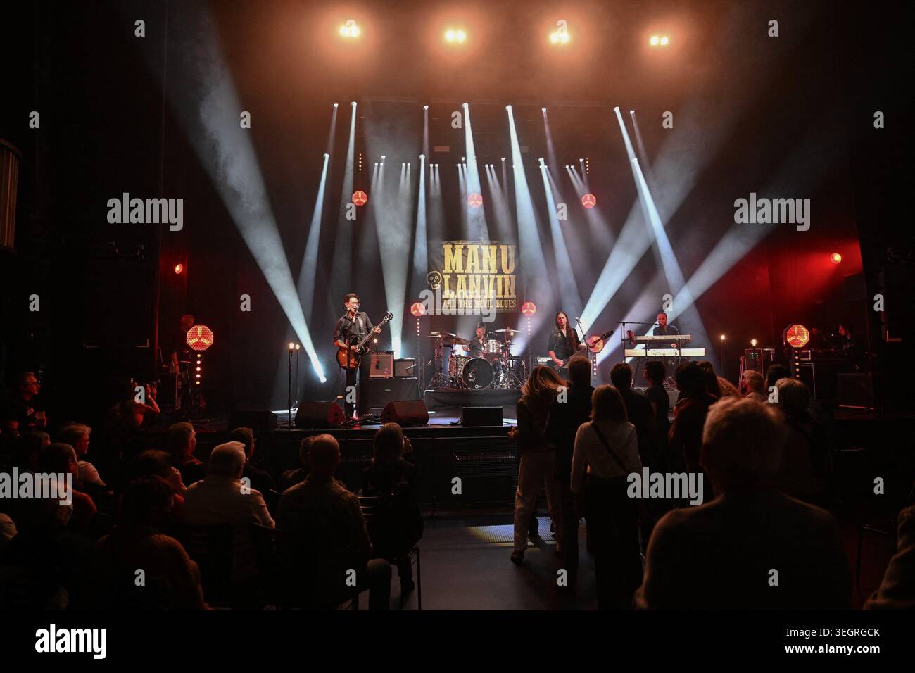 Manu Lanvin performs at the Forum in Vauréal, France on May 20, 2026 ...