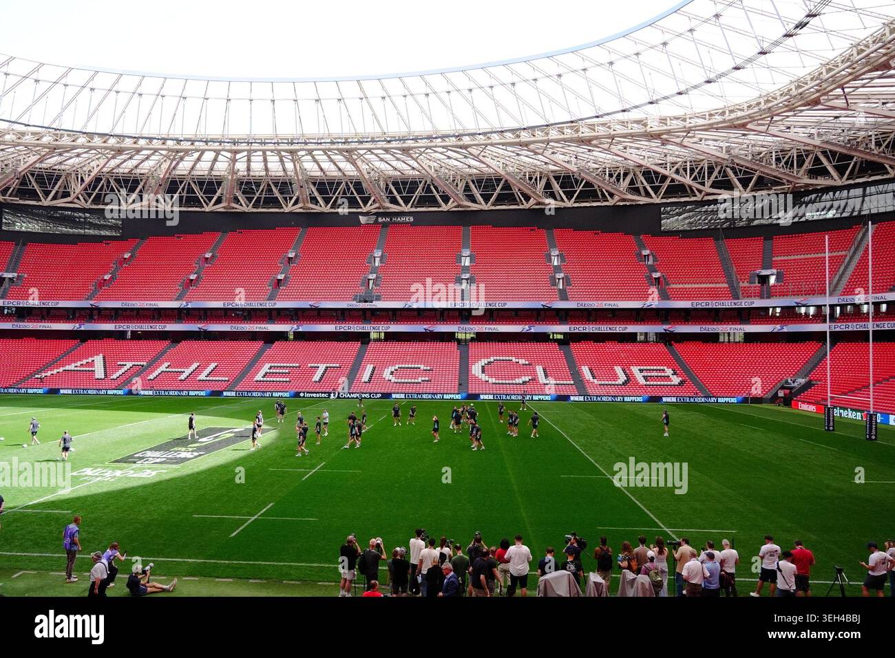 22nd May 2026; San Mames Stadium, Bilbao, Spain; Champions Cup Final ...