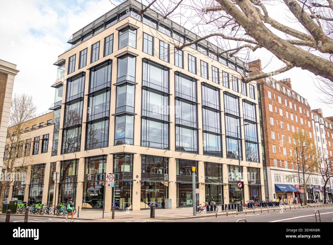 LONDON - APRIL 1, 2026: HAMMERSMITH ROAD – Work.Life co working office ...