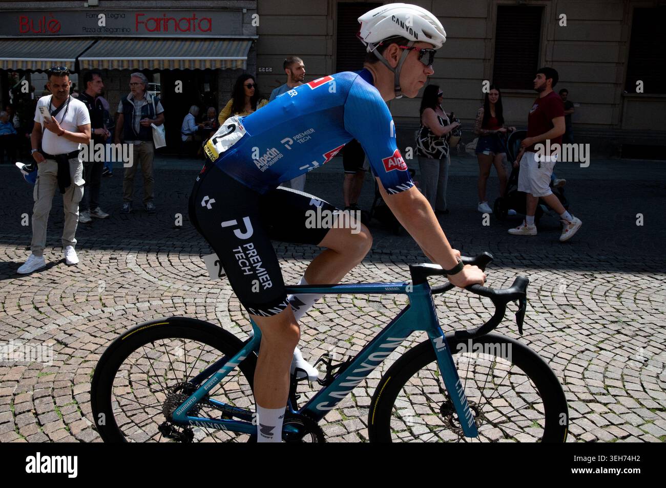 IPA84989918 - Tobias Bayer, ALPECIN-PREMIER TECH at the start of 13th ...