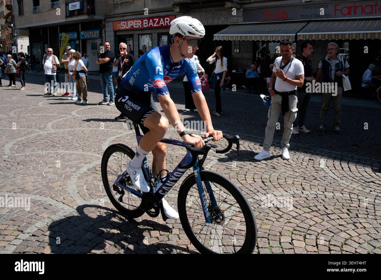 IPA84989896 - Tobias Bayer, ALPECIN-PREMIER TECH at the start of 13th ...