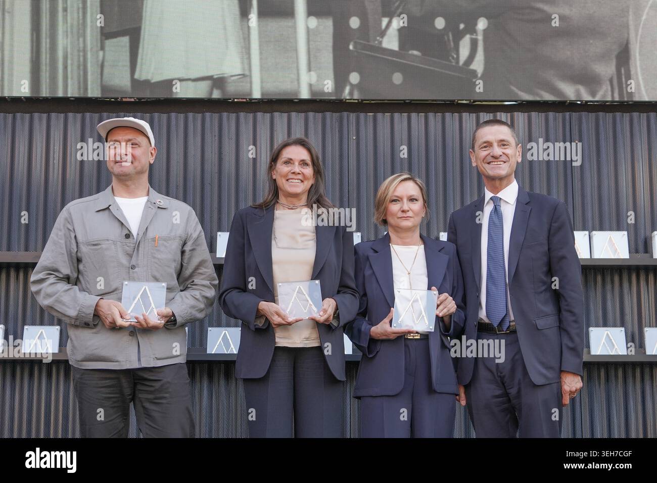 IPA84990343 - MILAN, May 22-Museum ADI, artists honored for the XXIXth ...