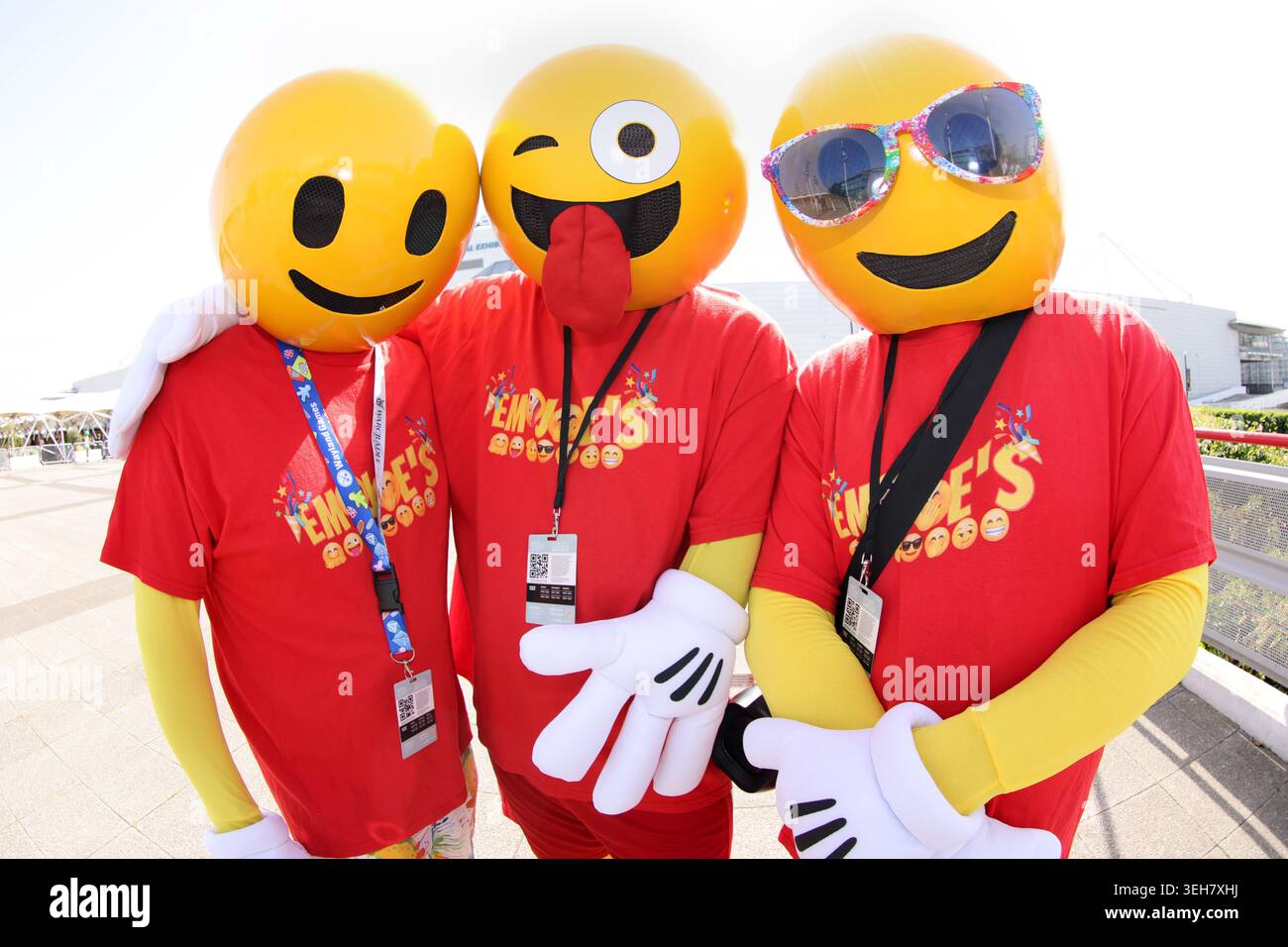 London UK. 23rd May 2026. Emojees at day two of MCM Comic Con pop ...