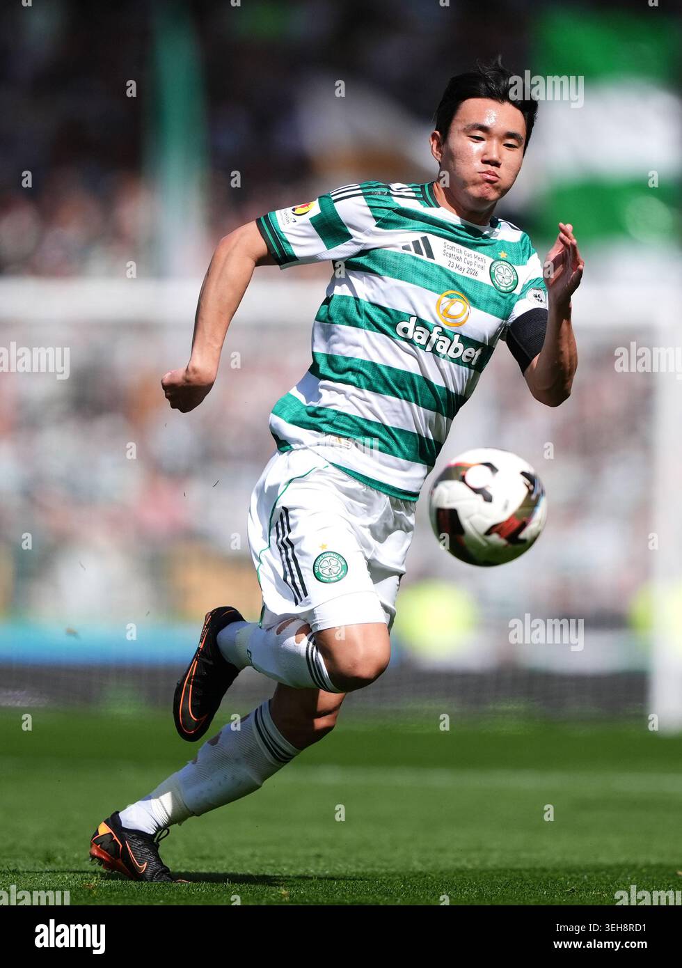 Celtic's Yang Hyun-Jun in action during the Scottish Gas Men's Scottish ...