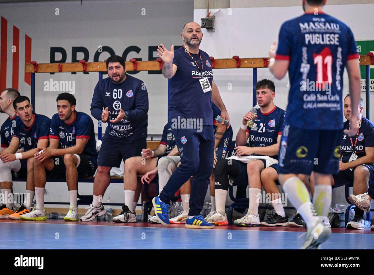 IPA85006251 - Ratko Durkovic Head Coach of Raimond Handball Sassari ...