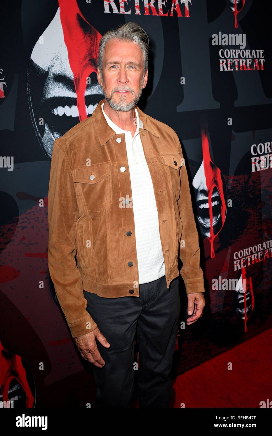 Actor Alan Ruck attends the Los Angeles Premiere Of 'Corporate Retreat ...