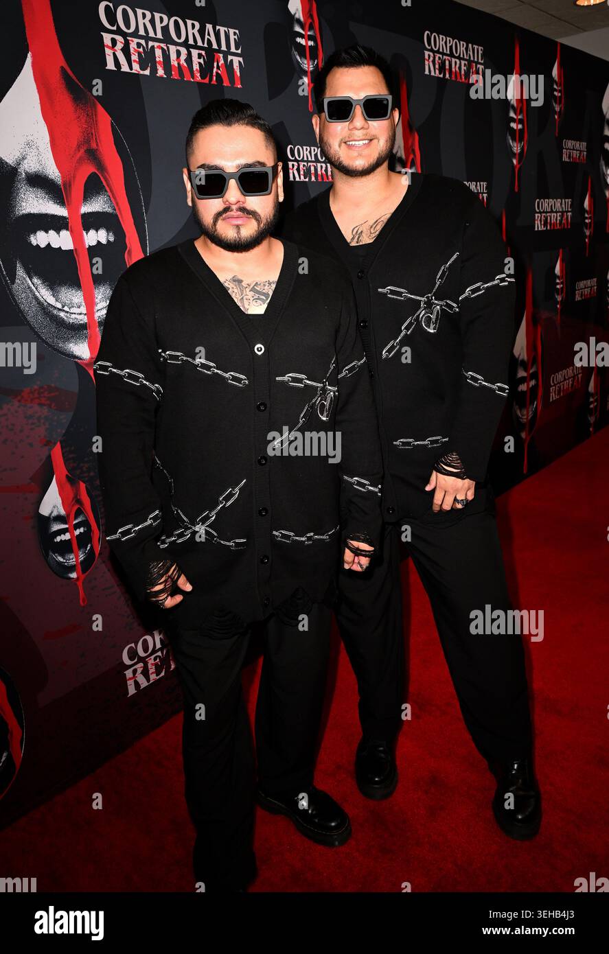Influencers Matthew Chavana and Paul Silva of Ghoul Daddies attend ...