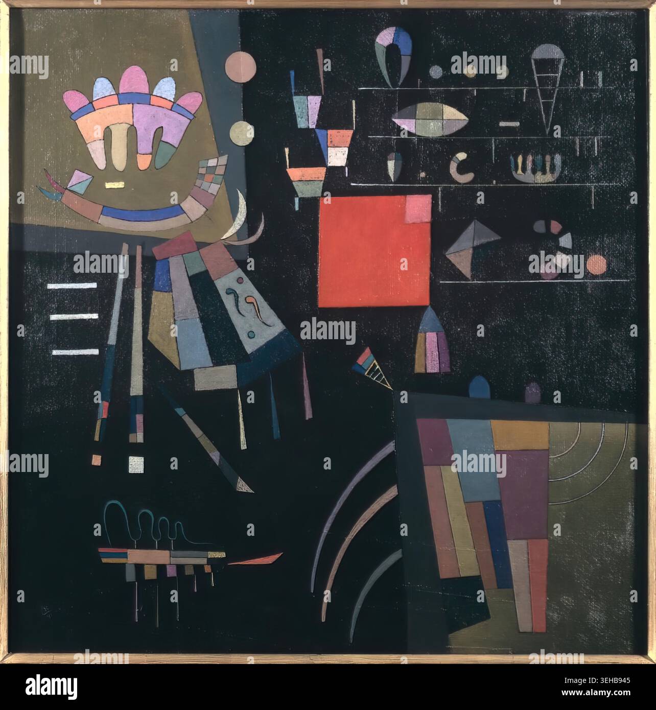 Art Archive: Wassily Kandinsky, Composition, 1941 Stock Vector Image ...