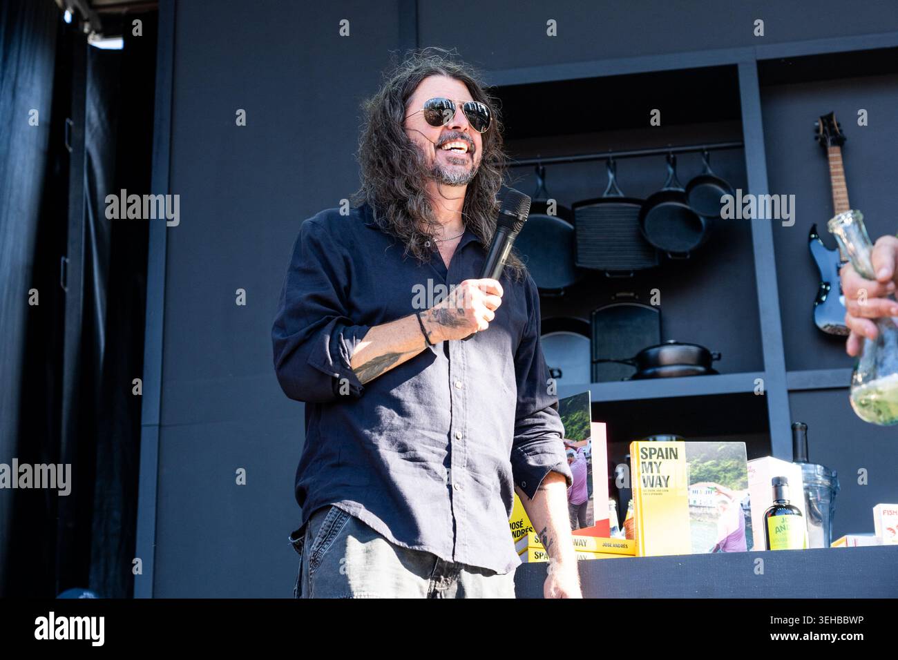 Dave Grohl is seen during BottleRock Napa Valley on Saturday, May 23 ...