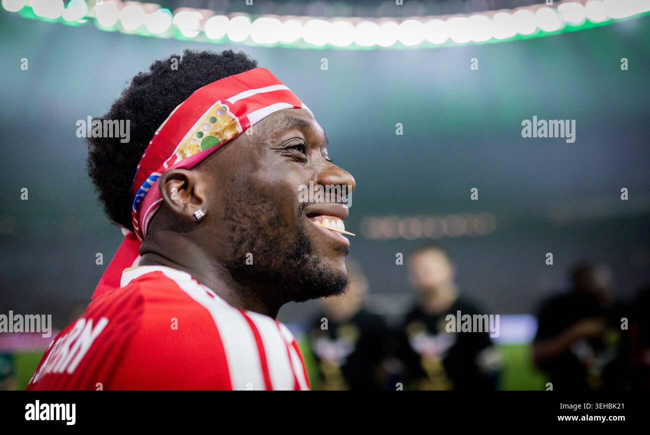 Berlin, Germany. 23rd Mai 2026. Schlussjubel: Alphonso Davies (FCB ...