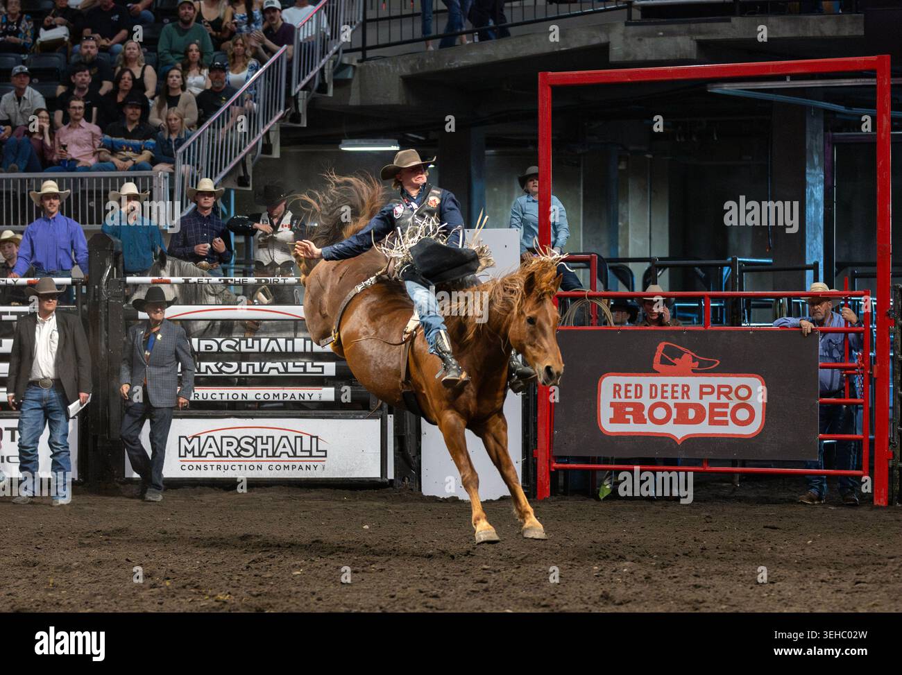 Red Deer, Canada. 24 May, 2026. Ethan Mazurenko of Thorhild, Alberta ...