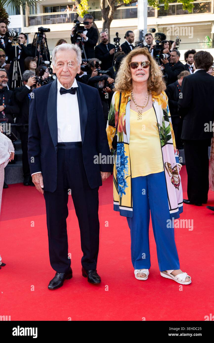Costa Gavras , Michele Ray Gavras 79th Cannes Film Festival Closing ...