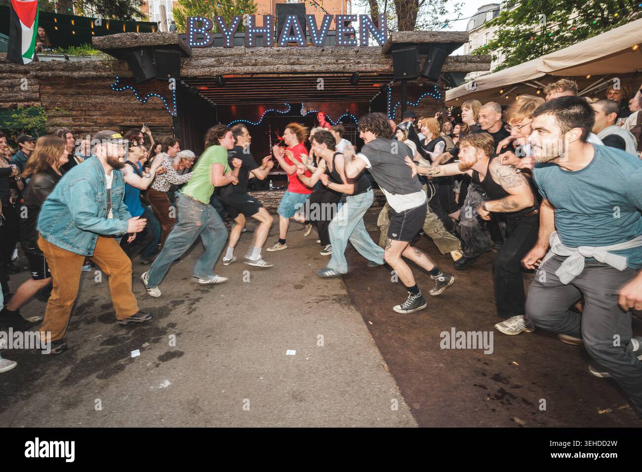 Copenhagen, Denmark. 23rd, May 2026. Concert goers seen at a live ...