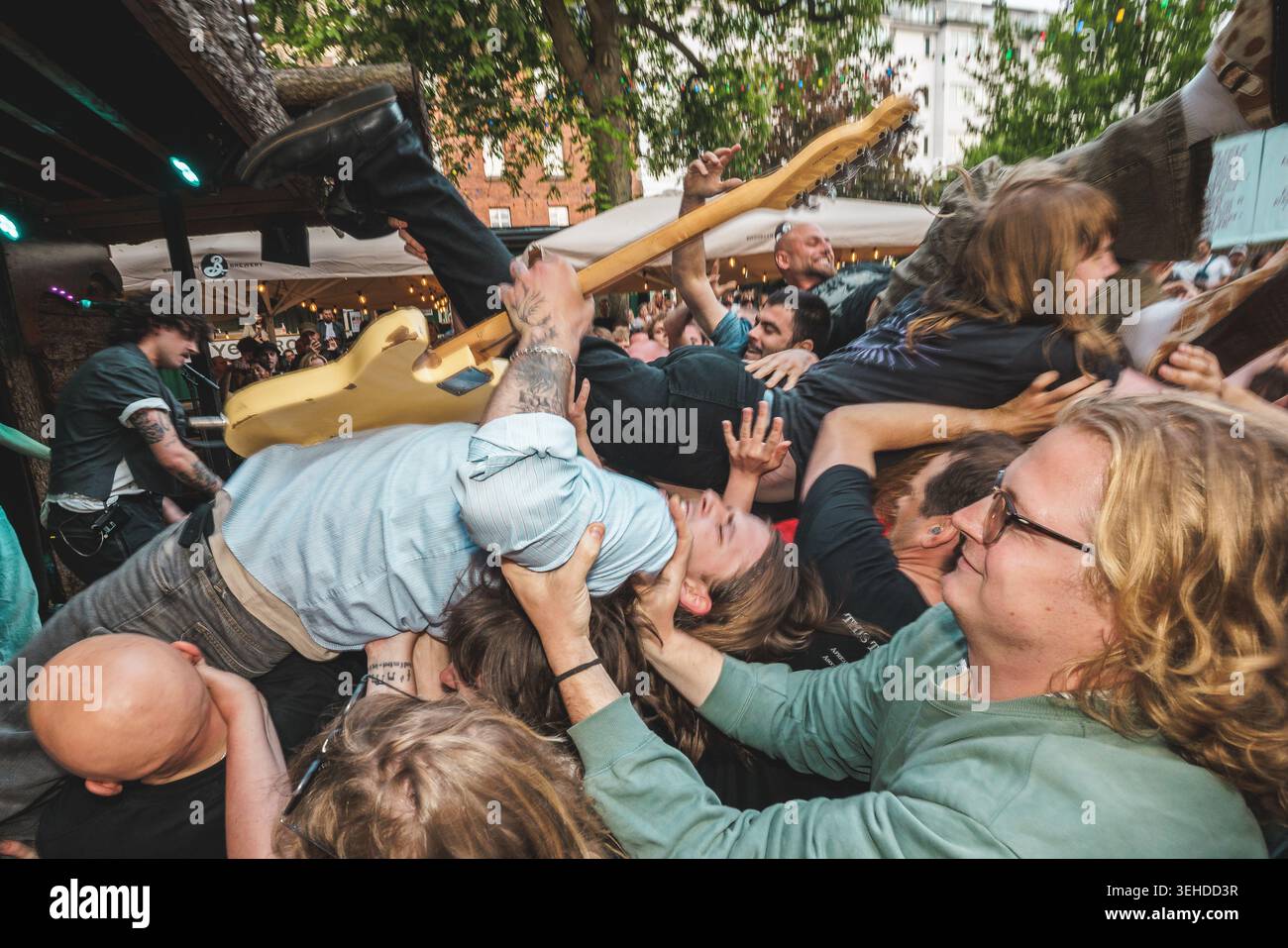 Copenhagen, Denmark. 23rd, May 2026. The Danish punk band USERS ...