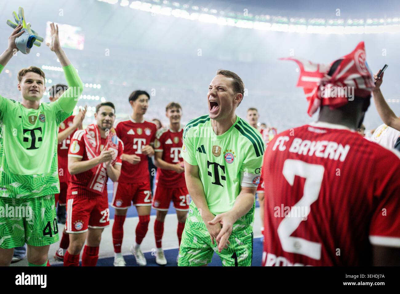 Berlin, Germany. 23rd Mai 2026. Manuel Neuer (FCB) Bayern München - VfB ...