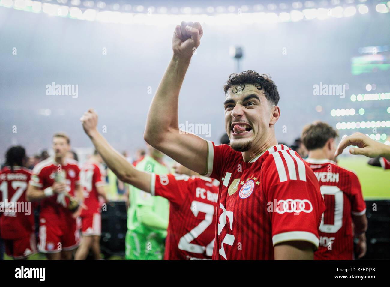 Berlin, Germany. 23rd Mai 2026. Aleksandar Pavlovic (FCB) Bayern ...
