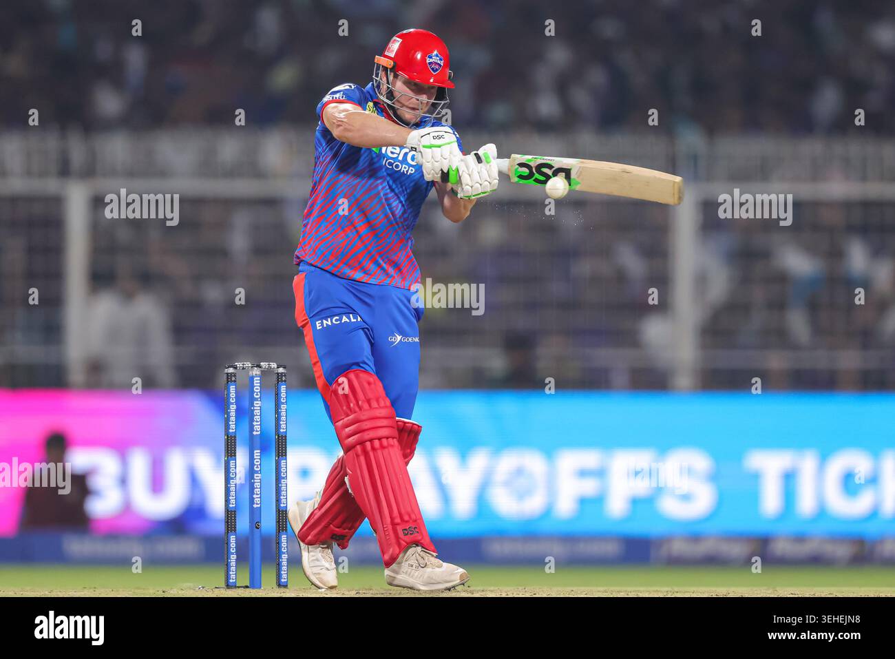David Miller of Delhi Capitals in action during the Indian Premier ...