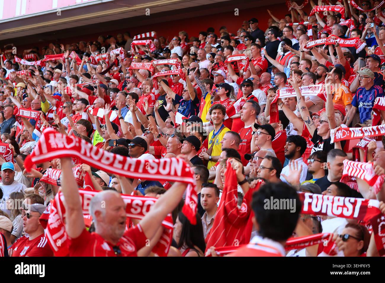 The City Ground, Nottingham, UK. 24th May, 2026. Premier League ...