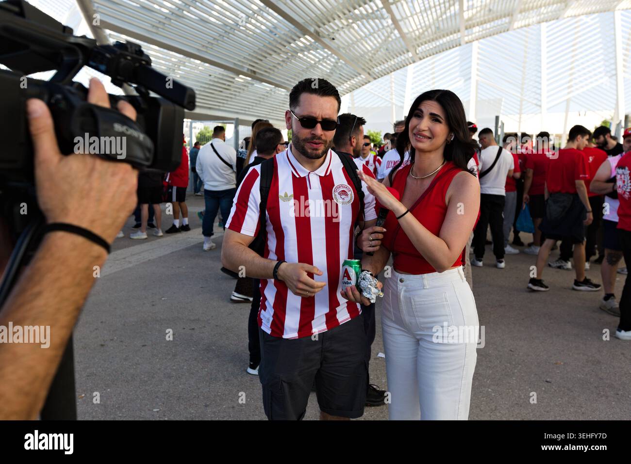 Athens, Greece. 24 May 2026. EuroLeague 2026: Pregame Fun Around the ...