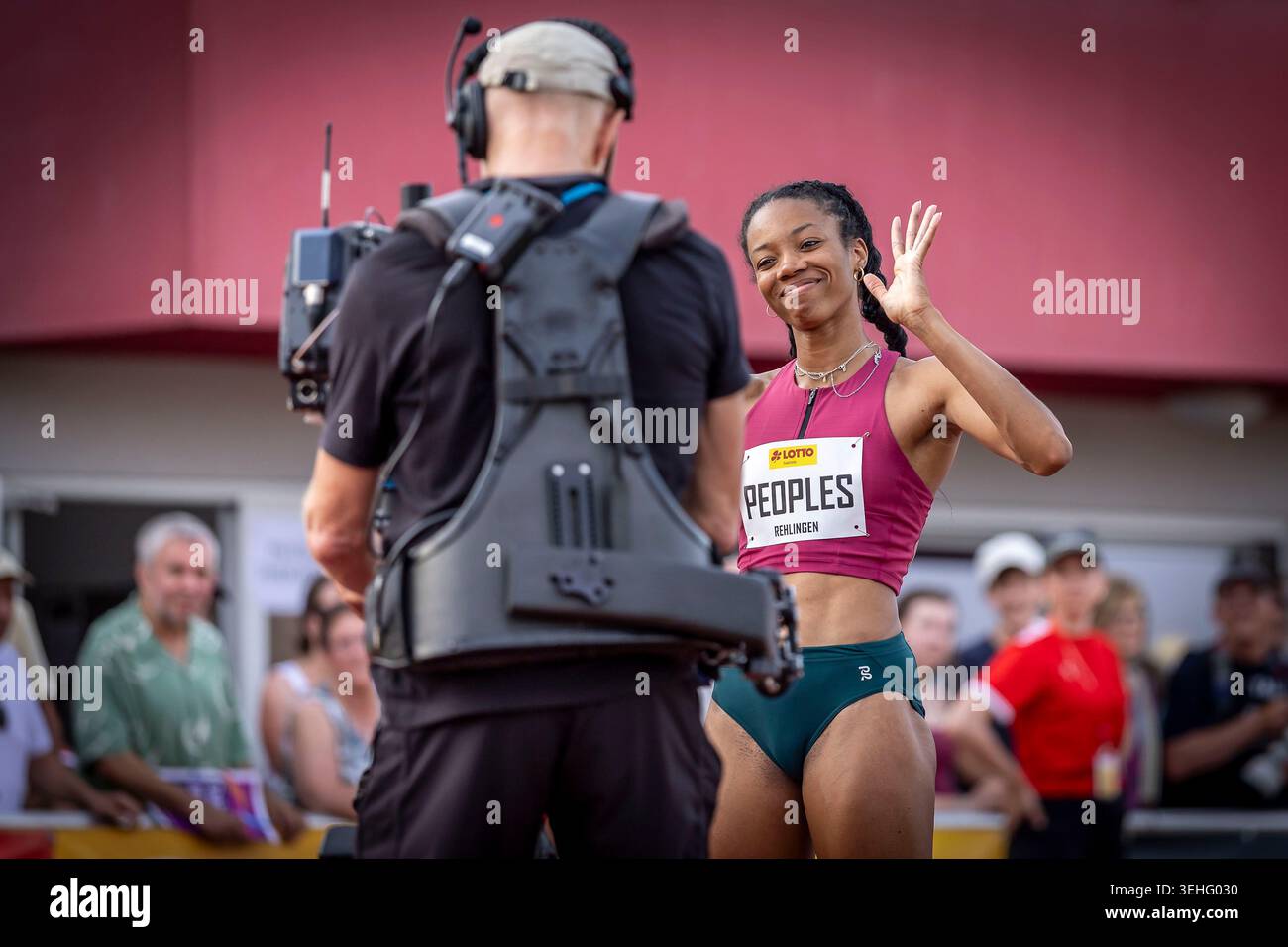 REHLINGEN , GERMANY - MAY 24: Paris Peoples (USA/Vereinigte Staaten von ...