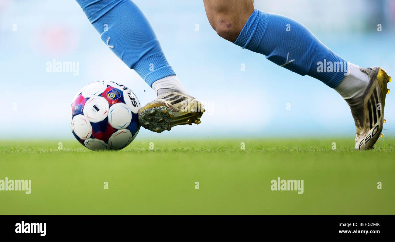 MALMÖ, SWEDEN 20260524close-up of a football during Sunday's ...