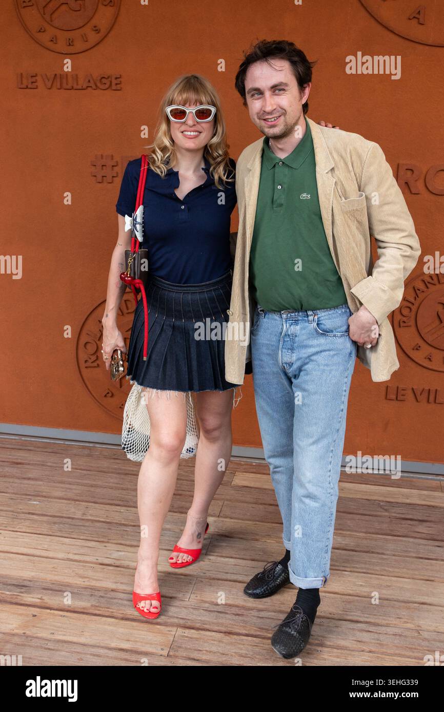 Marie Moreau, Pierre Simon attends the Village Night Session day 1 ...