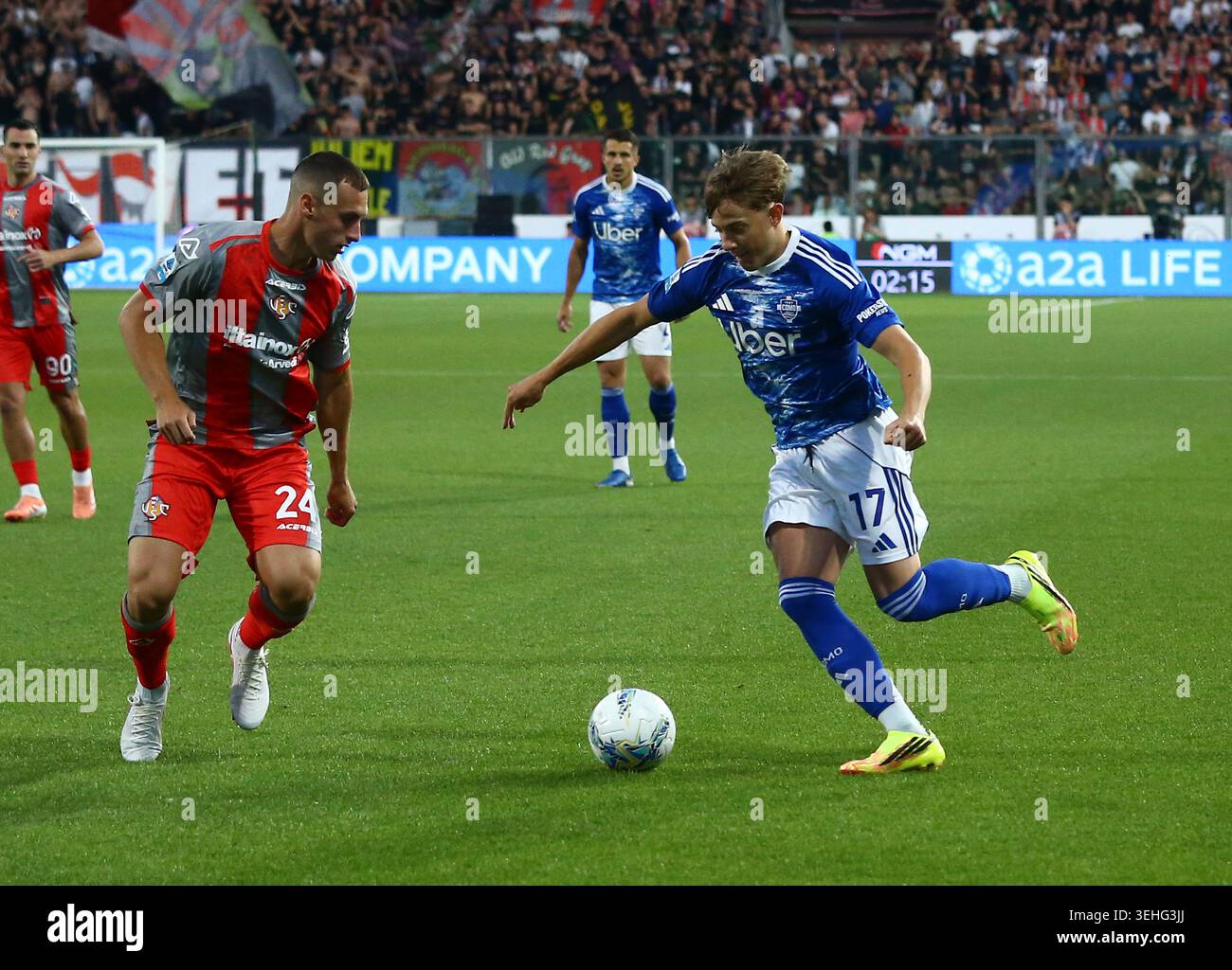 Como Jesús Rodríguez Caraballo during the Serie A soccer match between ...