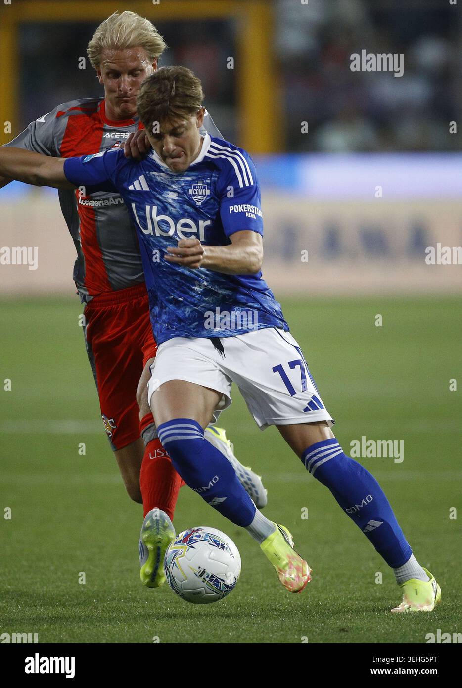 Como Jesús Rodríguez Caraballo during the Serie A soccer match between ...