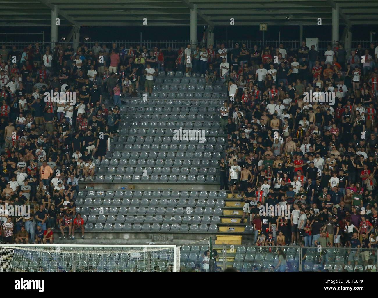 Cremonese protesta curva. during the Serie A soccer match between ...