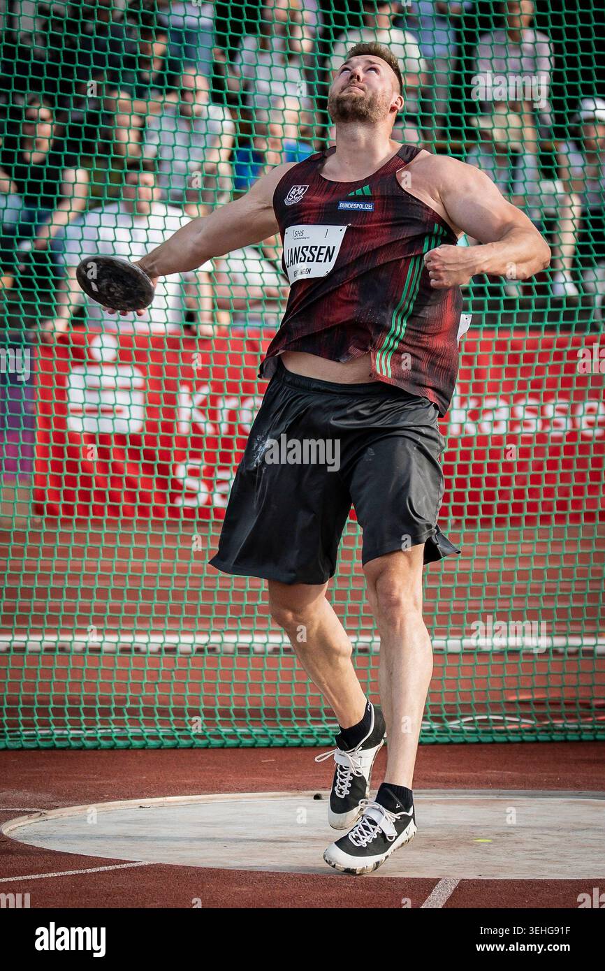 REHLINGEN , GERMANY - MAY 24: Henrik Janssen (GER/Sportclub Magdeburg ...