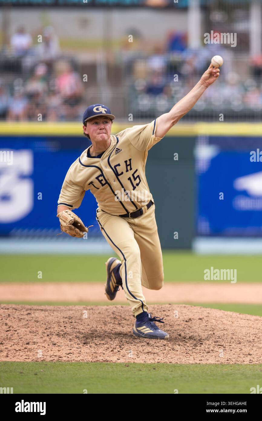 May 24, 2026: Georgia Tech Yellow Jackets pitcher Cooper Underwood (15 ...