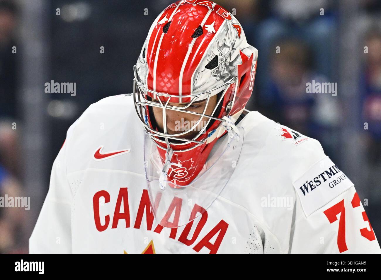 Goalkeeper Jet Greaves (CAN) during to the group B match of the World ...