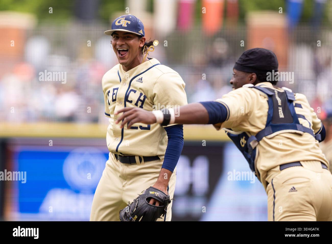 May 24, 2026: Georgia Tech Yellow Jackets pitcher Mason Patel (29) and ...